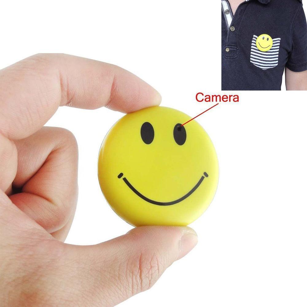Smiley Face Hidden DVR Mini Spy Cam Camcorders Video Recorder Mini Spy ...