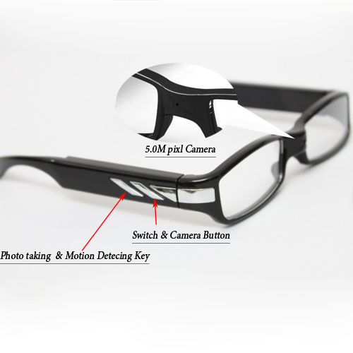 V12 Fashion 5 Megapixel HD 1080p Eyewear Sunglasses Camera Spy Camera DVR