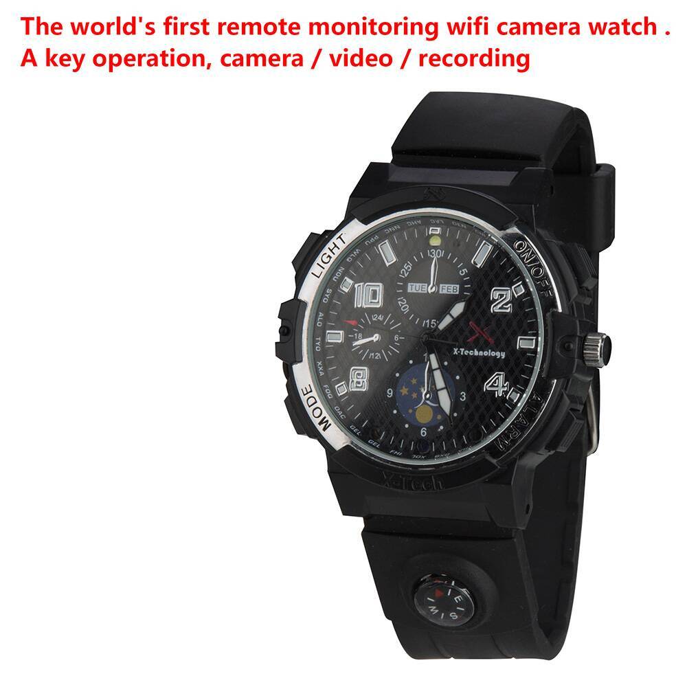 CW-Y30 Night Vision 720P HD Spy Hidden Wireless Wifi Camera Watch