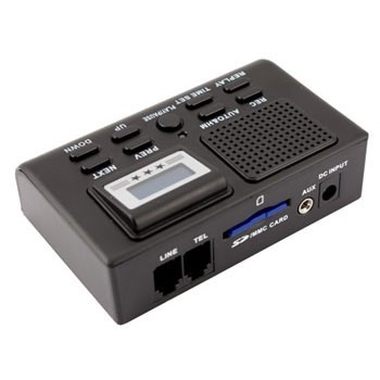 MINI SD Card Recorder/Phone Voice Recorder/Phone Recording Box Logger