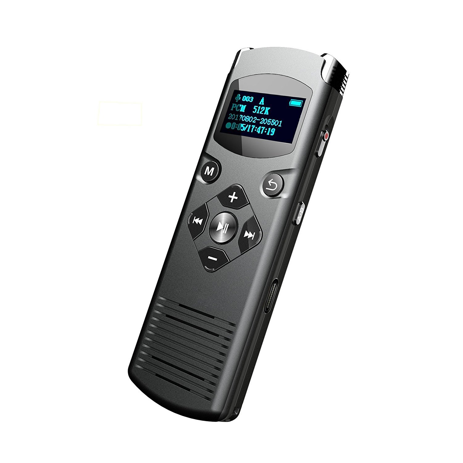 DVR-616 Digital Voice-activated Voice Recorder Portable HD Conference ...