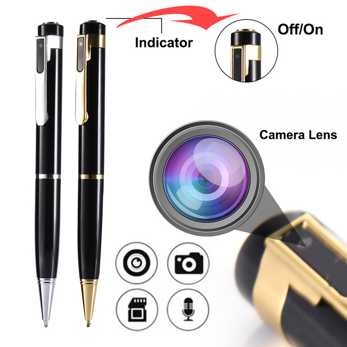 HD 1080P HD Hidden Covert Camera Video Recording pen,video spy pen camera