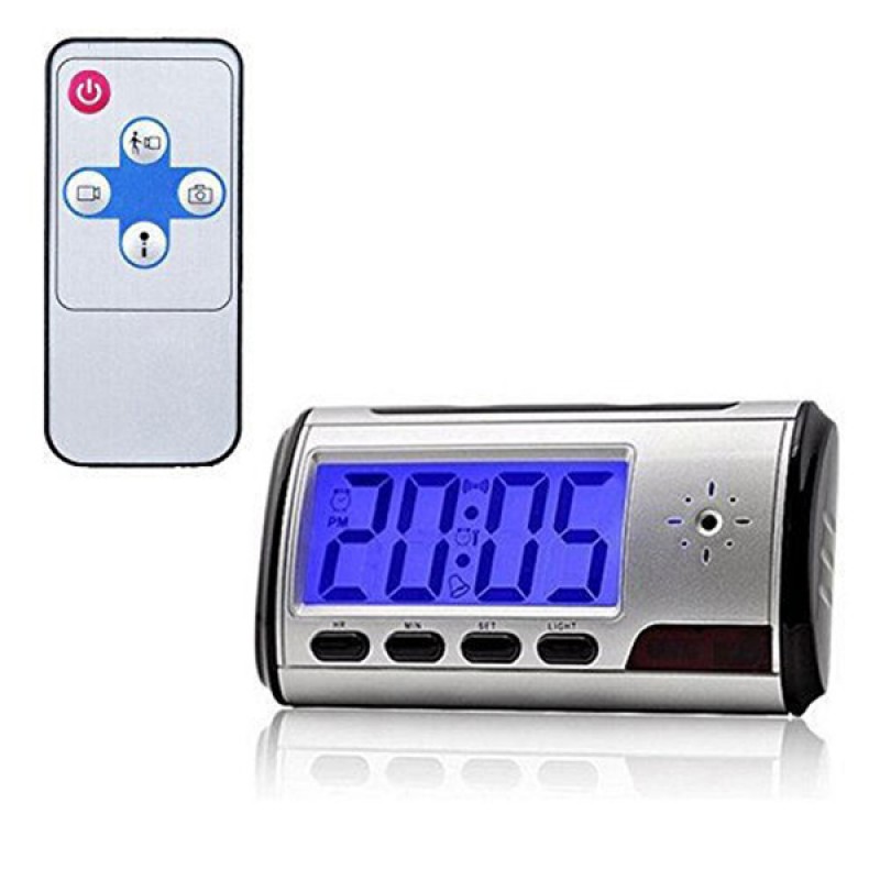 Motion Detection table Clock Camera DVR,Spy Clock Security Hidden DVR ...