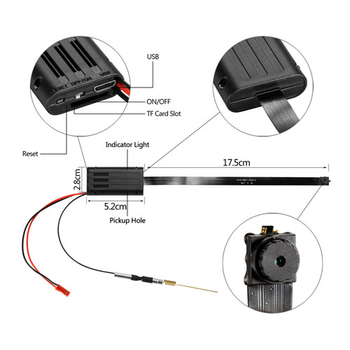 H6 4K DIY WIFI Camera Module ,Hidden Camera DIY Module,Wifi Camera