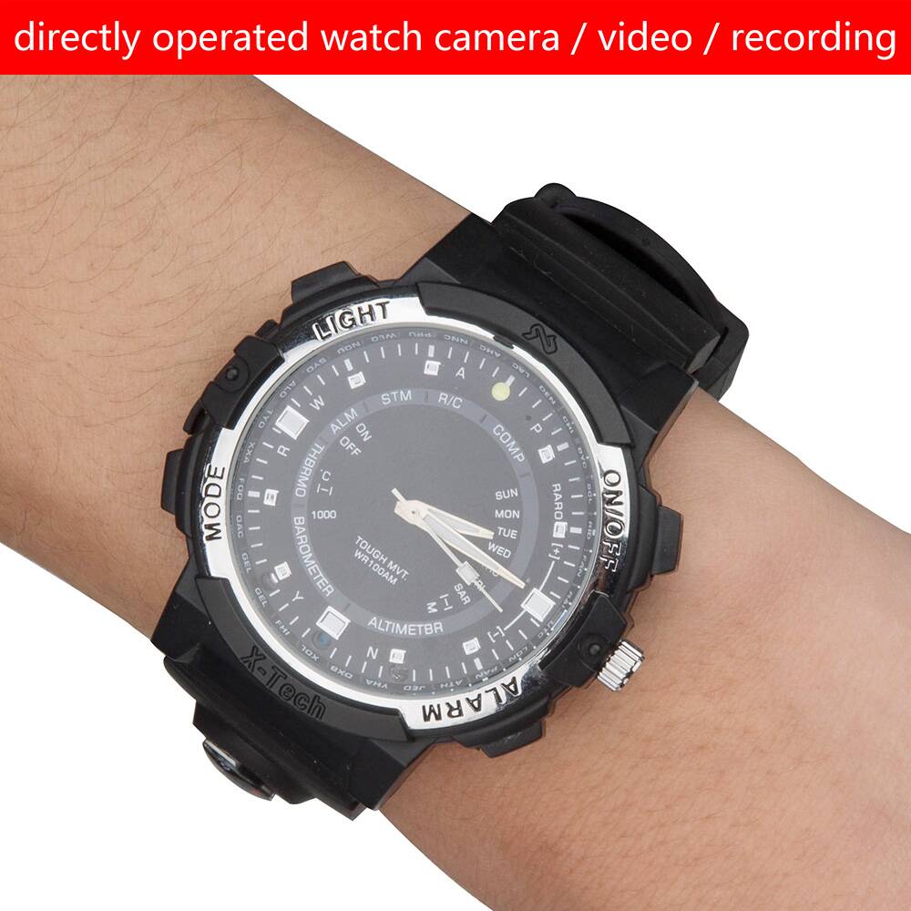 CW-Y30 Night Vision 720P HD Spy Hidden Wireless Wifi Camera Watch