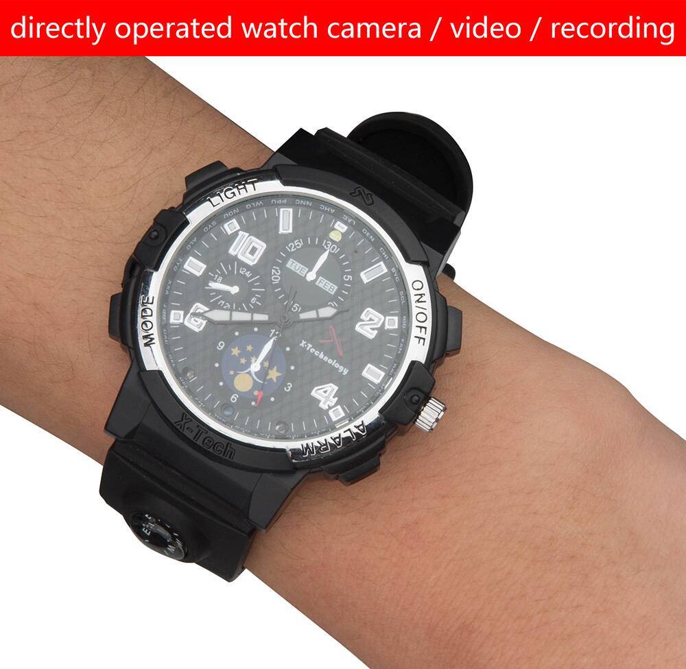CW-Y30 Night Vision 720P HD Spy Hidden Wireless Wifi Camera Watch