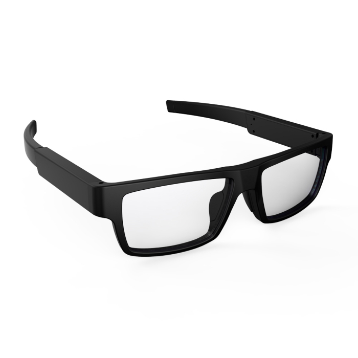 Fully Hidden Camera Video Glasses w/Touch Control Overview