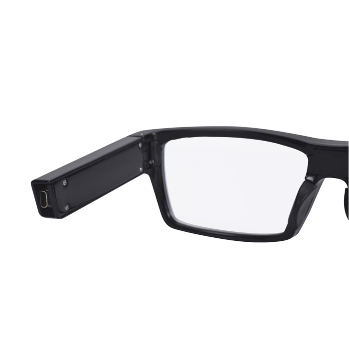 Fully Hidden Camera Video Glasses w/Touch Control Overview